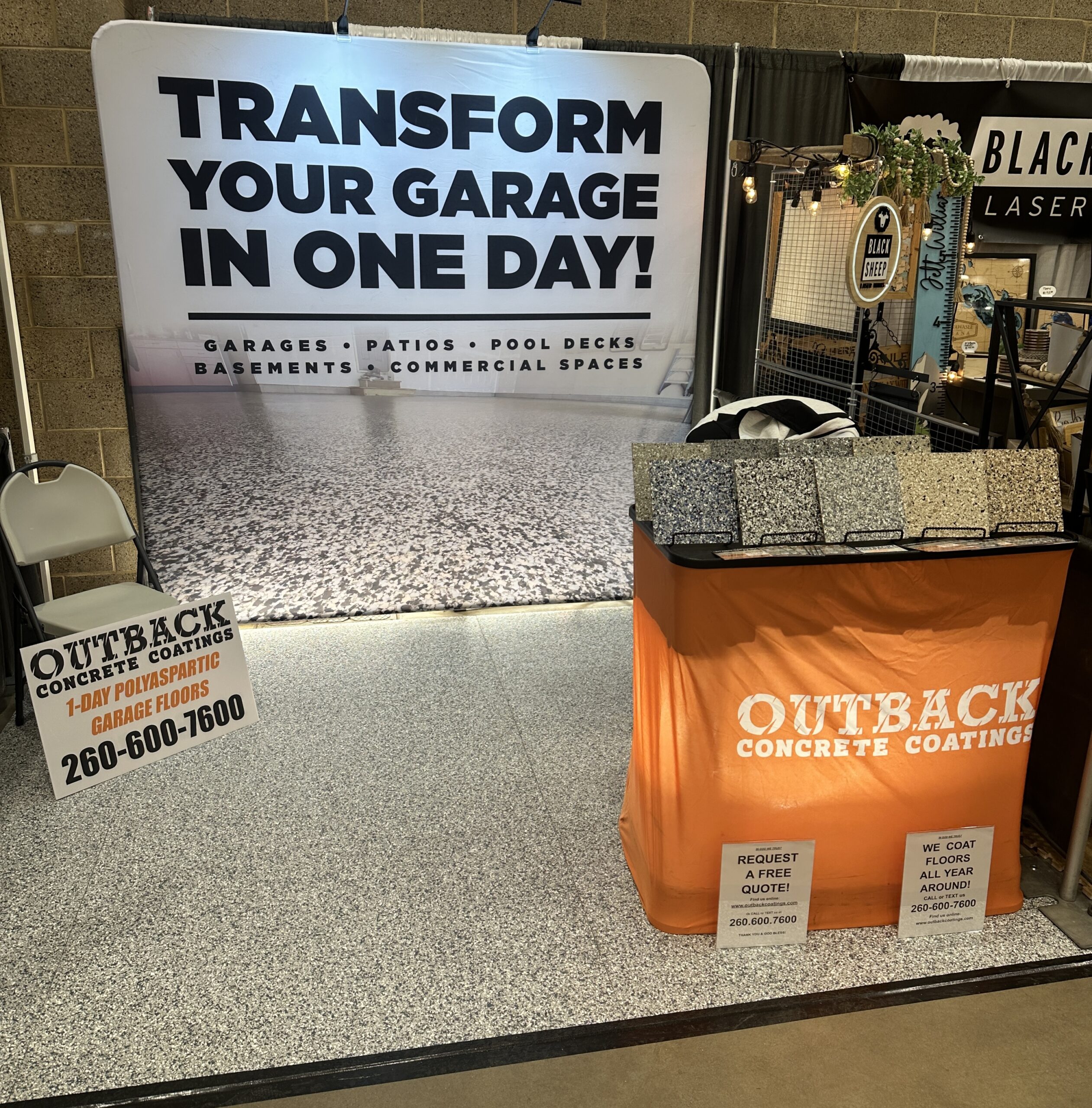 Outback Concrete Coatings at The 52nd Annual Fort Wayne Home & Garden ...